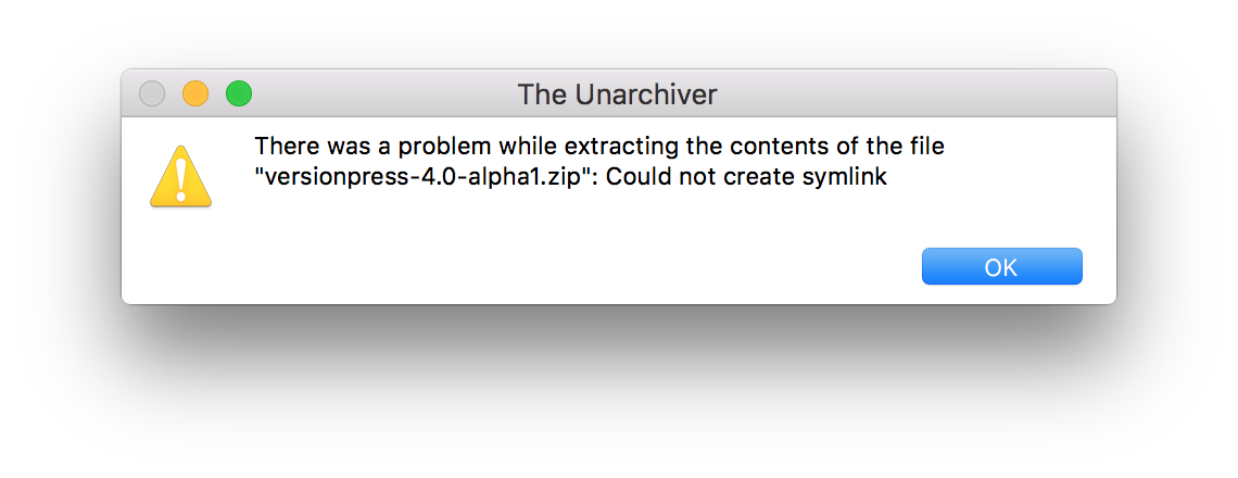 4.0-alpha1 does not unzip · Issue #1212 · versionpress/versionpress · GitHub